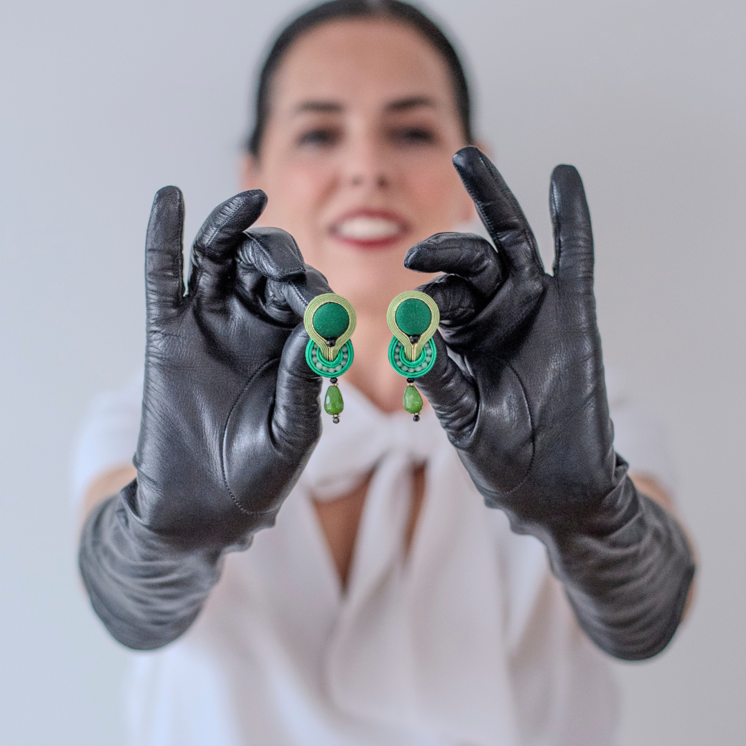 Pendientes Tommasa Crocodile – Musula Jewels - Joyas de alta costura